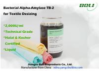 China High Activity Alpha Amylase Enzyme Technical Grade Adapted To Low Temperature For Textile Desizing for sale