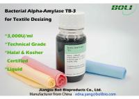 China Technical Grade Alpha Amylase Enzyme 3000 U / ml For Cotton Silk Synthetic Fabrics for sale