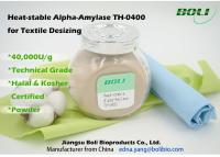 China Heat-Stable Alpha Amylase TH-0400 40000 U/G Powder for Textile Desizing for sale