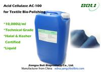 China Acid Cellulase AC-100 High Concentration 10000 U/mL for Commercial Biopolishing for sale