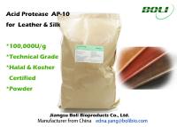 China High Activity Bacterial Protease Enzyme , Acidic Proteolytic Enzymes Powder Moisture 8% for sale