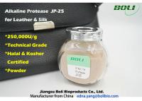 China High Purity Powder Proteolytic Enzymes Light Brown Superior Stability  250000 U / g for sale