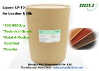 China High Purity Lipase Powder 100,000 U/g for Leather and Silk Industrial Enzyme for sale