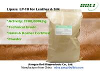 China Lipase Enzyme 100000 U/g Powder from Aspergillus Niger for Leather Processing 8% Moisture for sale
