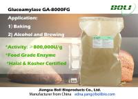 China Food Grade Glucoamylase Enzyme GA-8000FG 800000 U/g Powder for Baking and Alcohol for sale