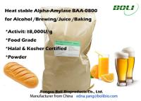 China Commercial High Efficient Alpha Amylase Enzyme French Grey Powder For Juice Processing for sale