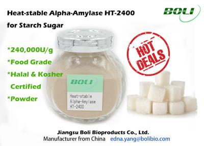 China High Concentration Alpha Amylase Enzyme 240000 U / g for sale
