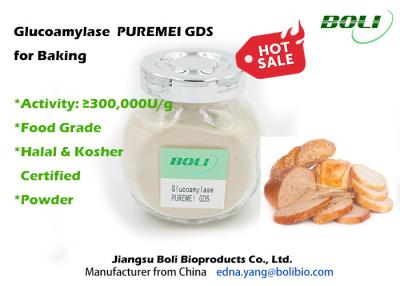 China Food Grade Glucoamylase 300000 U/g Baking Enzyme Non-GMO Powder for sale