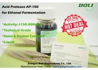China 150000 U / ml Liquid Acid Protease Enzymes For Ethanol for sale
