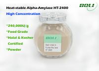 China High Concentration Alpha Amylase Enzyme 240000 U/g Food Grade Low pH Powder for Starch Liquefaction for sale
