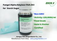 China Non-GMO Fungal Alpha Amylase 28000 U/mL Liquid for Starch Saccharification Brewing for sale