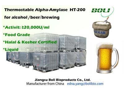 China Stable Activity Liquefaction Amylase Enzyme , Effective Thermostable Liquefaction Enzyme for sale