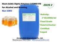 China High Temperature Alpha Amylase 40000 U/ml Non-GMO Enzyme for Brewing Industry for sale