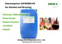 China Food Grade Liquid Glucoamylase 400000 U/ml for Saccharification in Alcohol and Brewing for sale
