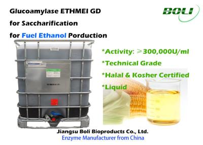 China Glucoamylase Enzyme GD 300000 U/mL for Starch to Fermentable Sugars Ethanol Production for sale