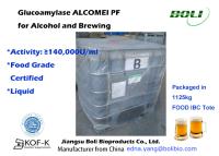 China Food Grade Glucoamylase ALCOMEI PF Liquid 140000 Uml for Alcohol Brewing Saccharification for sale