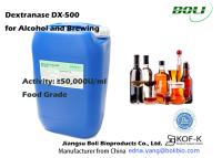 China 50000U / Ml Liquid Dextranase DX -500 Brewing Enzymes For Food Use for sale