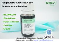 China Liquid Fungal Alpha Amylase FA-280 28000 U/ml Non-GMO Brewing Enzyme for sale