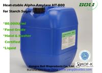 China Liquid Alpha Amylase Enzyme HT -800 Decrease Viscosity Of Gelatinous Starch Solutions for sale