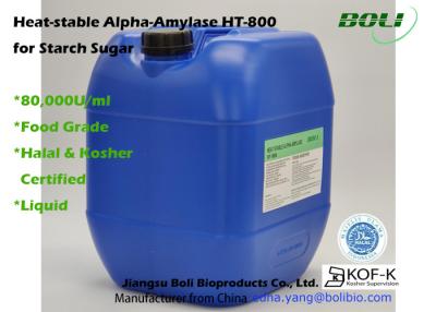 China Liquid Alpha Amylase Enzyme HT -800 Decrease Viscosity Of Gelatinous Starch Solutions for sale