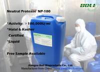 China Industrial Liquid Neutral Proteolytic Enzymes Protease NP-100 Enzymes for sale