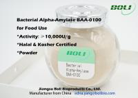 China Boli Mid-Temperature Bacterial Alpha Amylase Light Brown Powder 10000 U / g from for sale