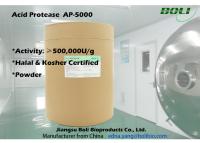 China Acid Protease Enzyme 500000 U/g Feed Grade Halal Kosher Certified Powder for sale