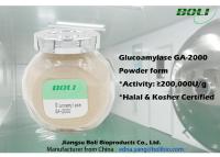 China Commercial Glucoamylase Enzyme Powder 200000 U/g Halal Kosher Certified for Starch Hydrolysis for sale