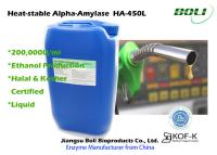 China Heat Stable Alpha Amylase HA-450L 200000 U/ml for Fuel Ethanol Production for sale