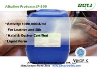 China Alkaline Protease JP-300 Proteolytic Enzyme 300000 U / ml Activity for sale