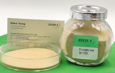 China Glucoamylase Enzyme GA-1500 150000 U/G Powder Halal Kosher Certified for Ethanol for sale
