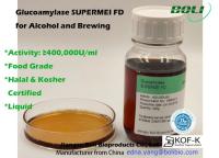 China Food Grade Liquid Glucoamylase 400000 U/mL for Saccharification Alcohol Brewing for sale