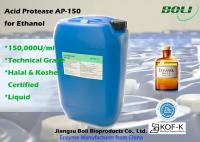 China Aspergillus Niger Liquid Acid Protease AP-150 Ethanol Enzyme 150000 U / Ml for sale
