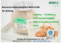 China Mid Temperature Bacterial Alpha Amylase BAA -0100 Light Brown Powder for sale