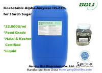 China Food Grade Heat-Stable Alpha Amylase Enzyme 22000 U/ml Liquid Halal Kosher for sale