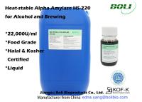 China Liquid Heat Stable Alpha Amylase Decrease Viscosity Of Gelatinous Starch Solution for sale