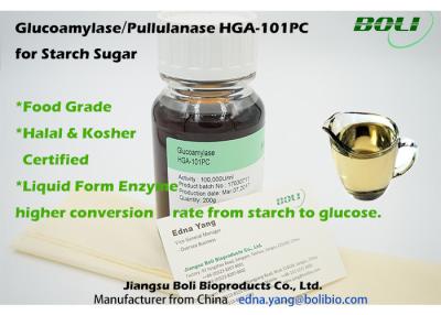 China Food Grade Glucoamylase Pullulanase Blend 100000 U/mL 1400 BU/mL for Starch Sugar Production for sale