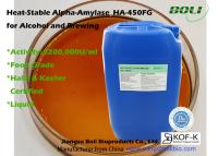 China Alpha Amylase HA-450FG 200000U / Ml Brewing Enzymes for sale