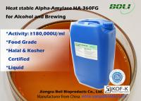 China Heat-Stable Alpha-Amylase HA-360FG 180000 U/mL for Alcohol Brewing Liquefaction for sale