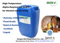 China Alcohol Brewing Industry HA-360FG Alpha Amylase Enzyme for sale