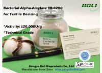 China Desizing Fabrics 20000 U / G Alpha Amylase Enzyme In Powder Form for sale