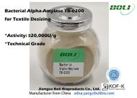 China Desizing Fabrics 20000 U / G Alpha Amylase Enzyme In Powder Form for sale