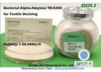 China Powder Alpha Amylase Enzyme For Cotton Silk Synthetic Fabrics for sale