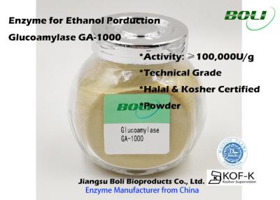 China GA-1000 Industrial Glucoamylase Enzyme Powder for sale