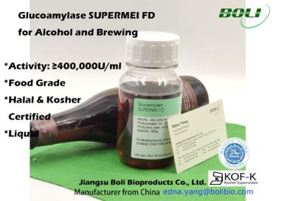 China High Concentration Glucoamylase Supermei FD 400000 Uml Liquid Enzyme for Starch Saccharification for sale
