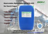 China Food Grade Alpha Amylase Enzyme 120000 U/ml for Starch Liquefaction 1.25 g/ml for sale