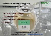China Industrial Glucoamylase Enzyme Powder 150000 U/G for Starch Saccharification Ethanol for sale