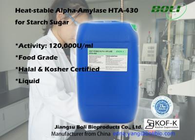 China Boli Liquid Alpha Amylase HTA-430 120000 U/mL for Starch Liquefaction Food Grade for sale