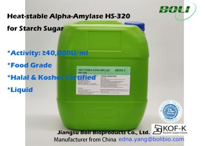 China Heat Stable Non Gmo Alpha Amylase Enzyme For Starch Sugar for sale