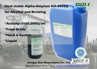 China High Temperature Alpha Amylase HA-440FG 160000 U/mL for Brewing and Alcohol Liquefaction for sale